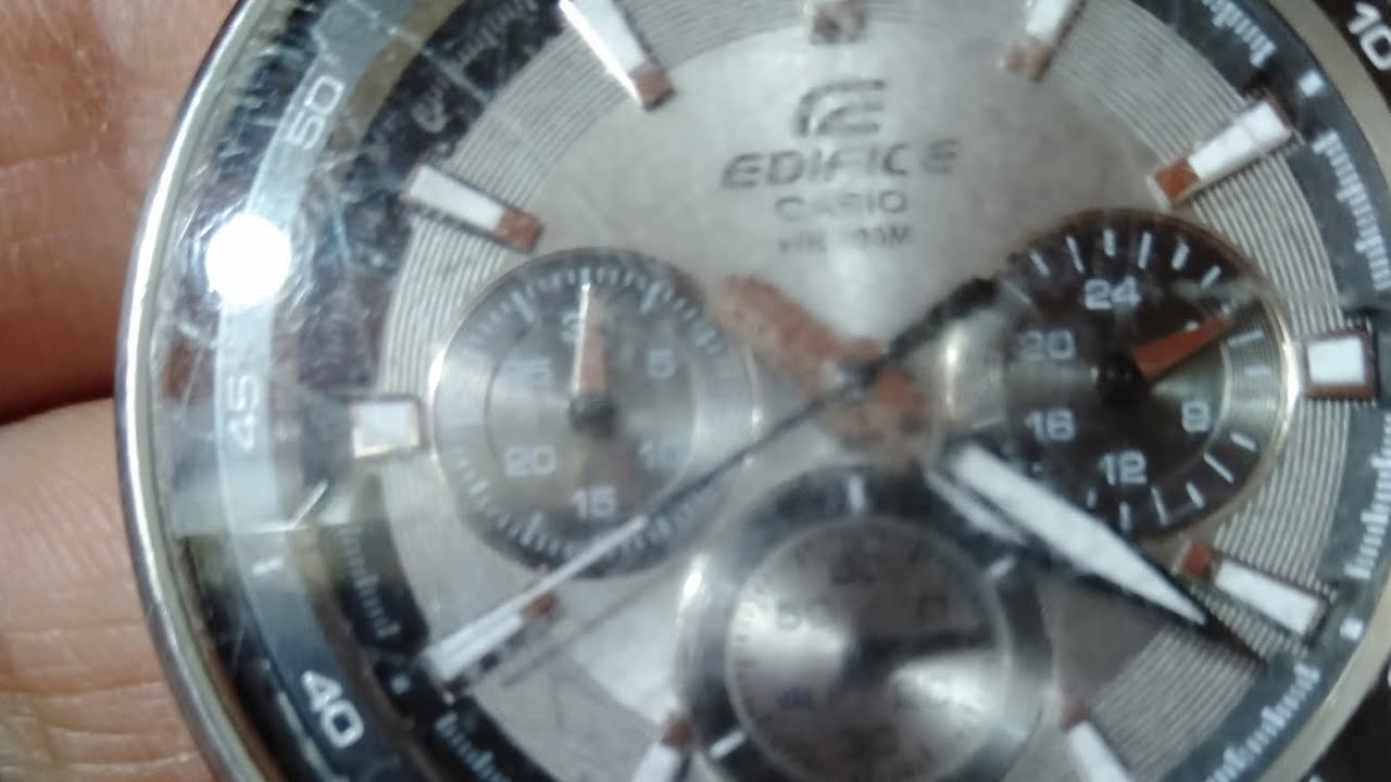 ||How to setting Edifice Casio wrist watch Battery replacement|| - YouTube