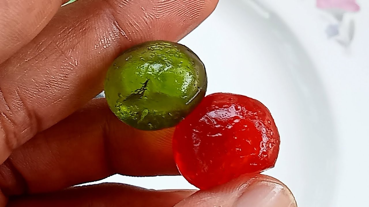 Yummy juzt jelly real fruit pulp opening 8 / shimu soha ltd - YouTube