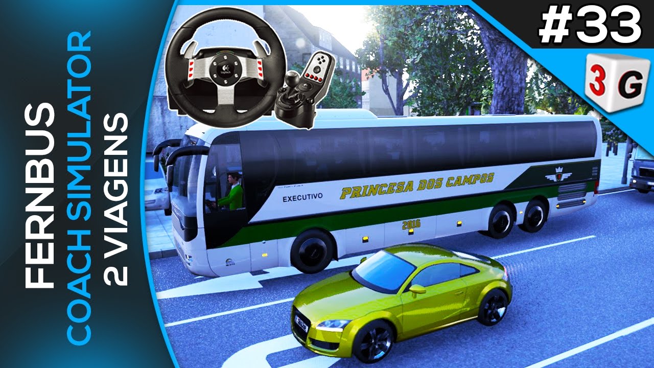 Fernbus Coach Simulator - Viajando para Duas Cidades e Nova Skin ...