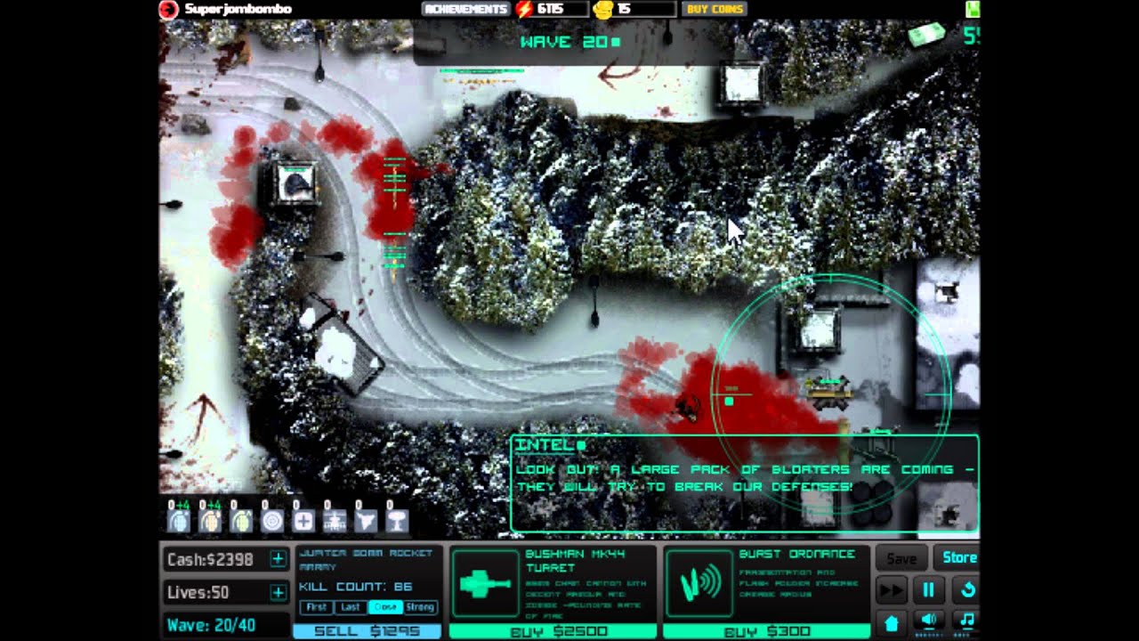 SAS Zombie Assault TD Sub-Zero Normal - YouTube