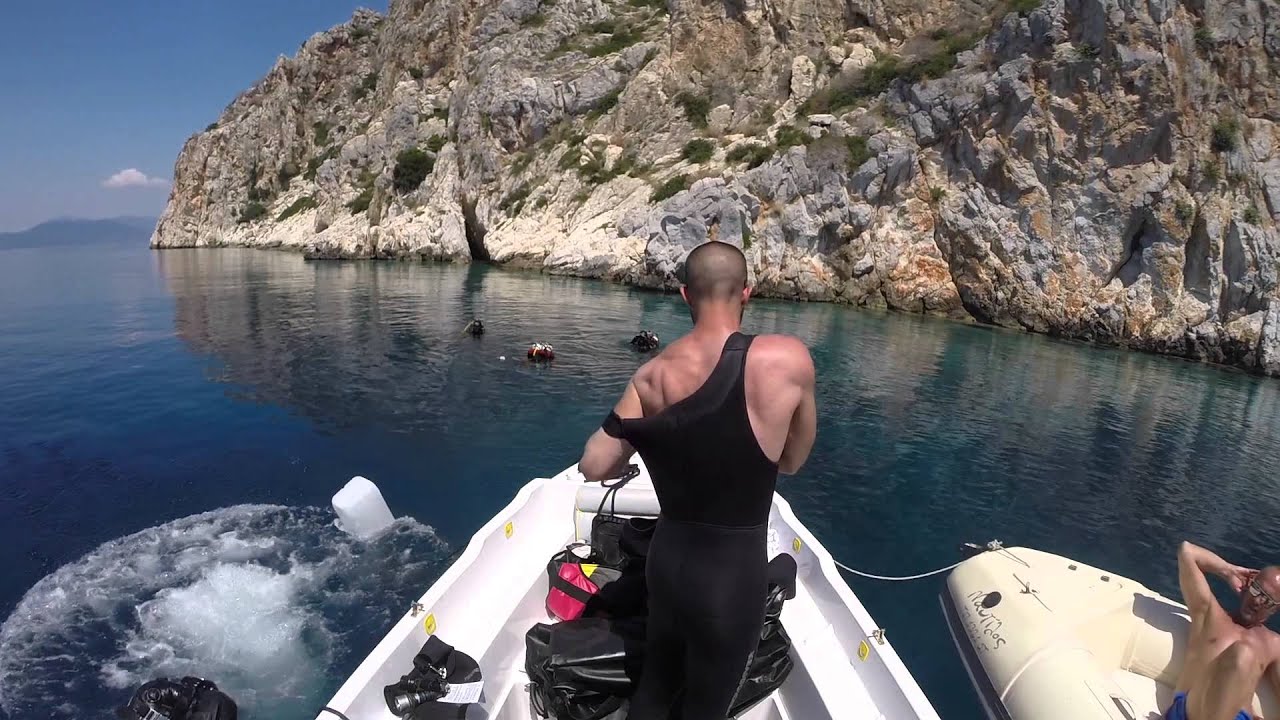 Shipwreck Dive in Greece by Poseidon Club - YouTube