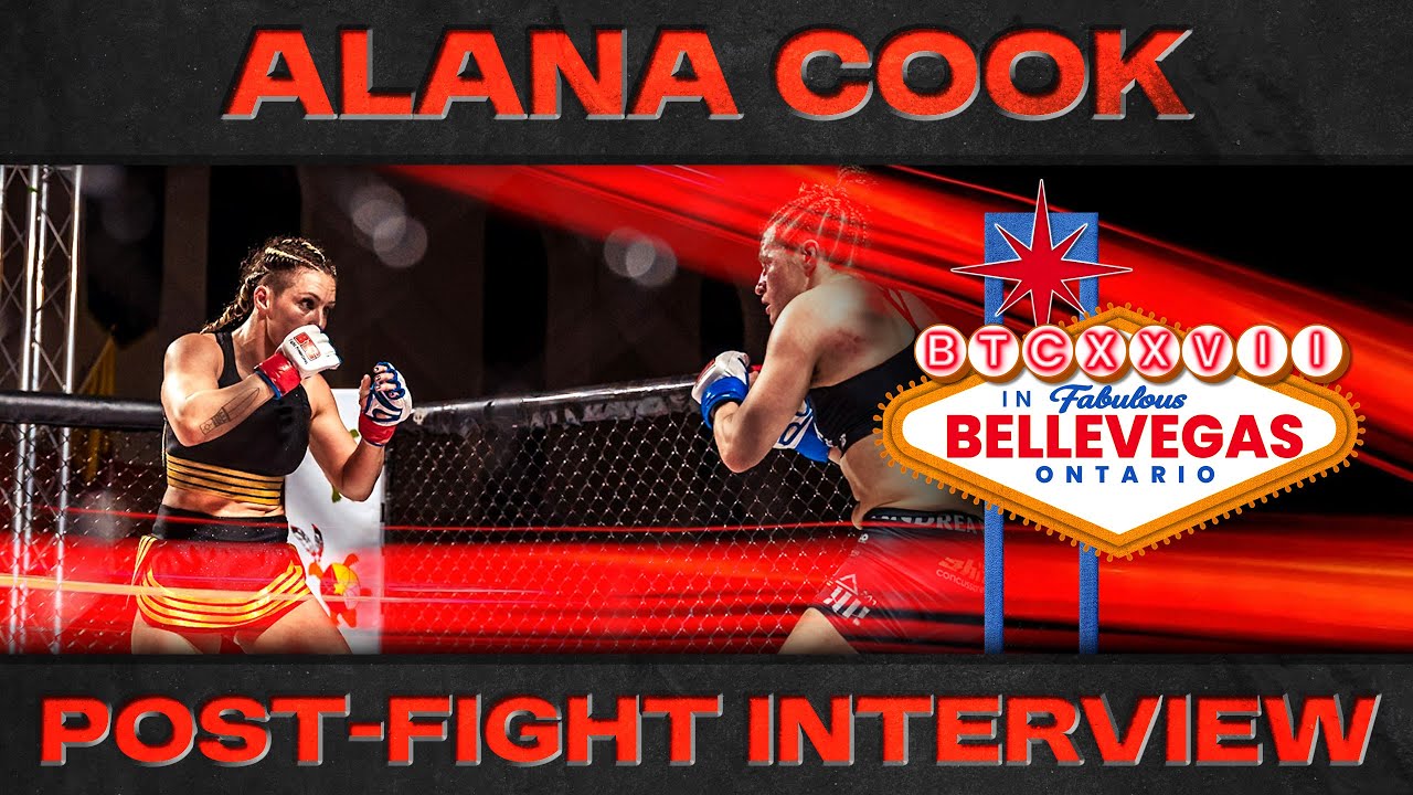 BTC XXVII Post-Fight Interview w/ Alana Cook - YouTube