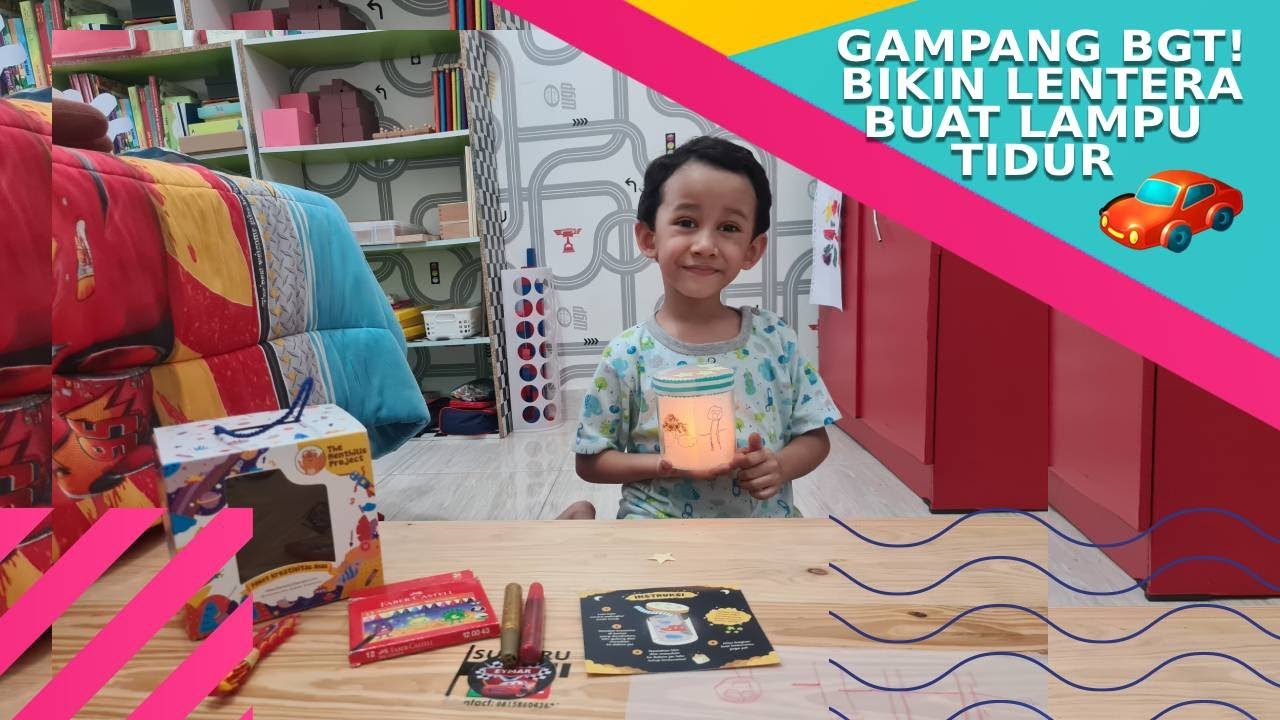Asiknya #DiRumahAja, bikin DIY Lentera - YouTube