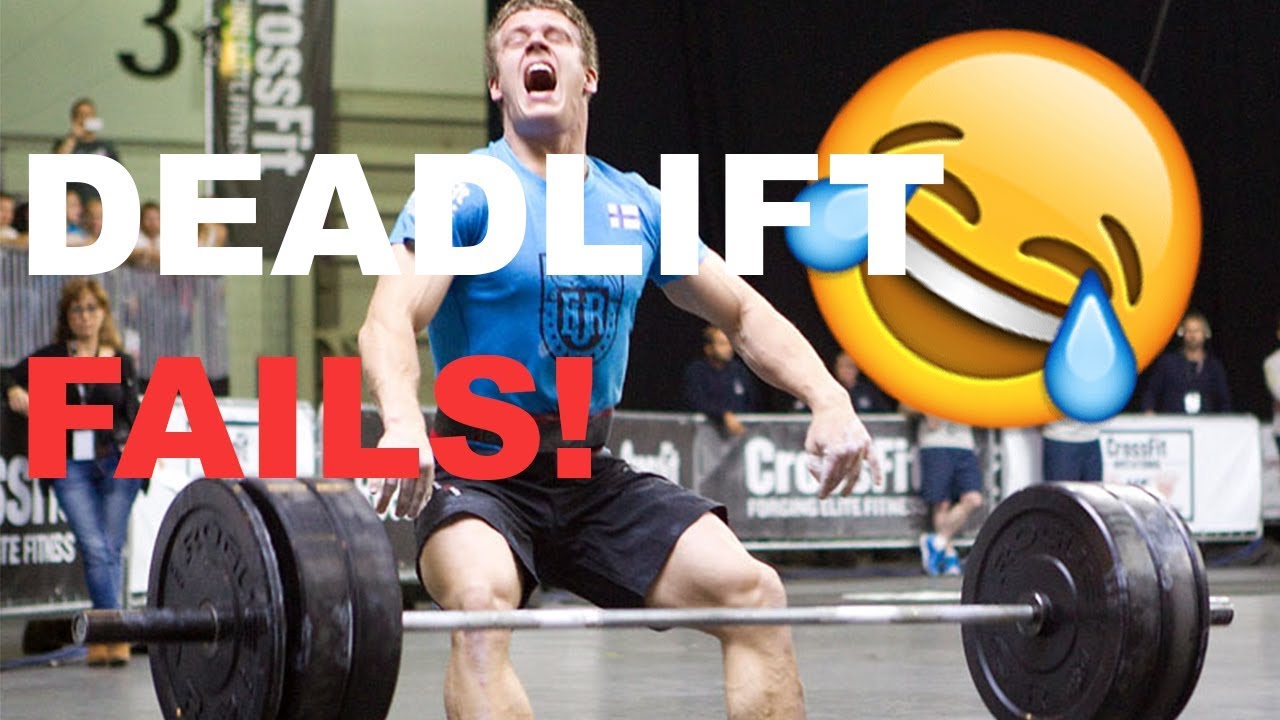 TRY NOT TO LAUGH - DEADLIFT FAILS 2019!! Number four will have you in ...