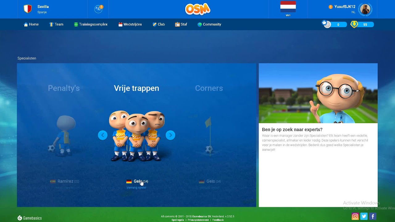 The best Tactic in Online soccer manager 2018 (Osm) Works 100 % - YouTube