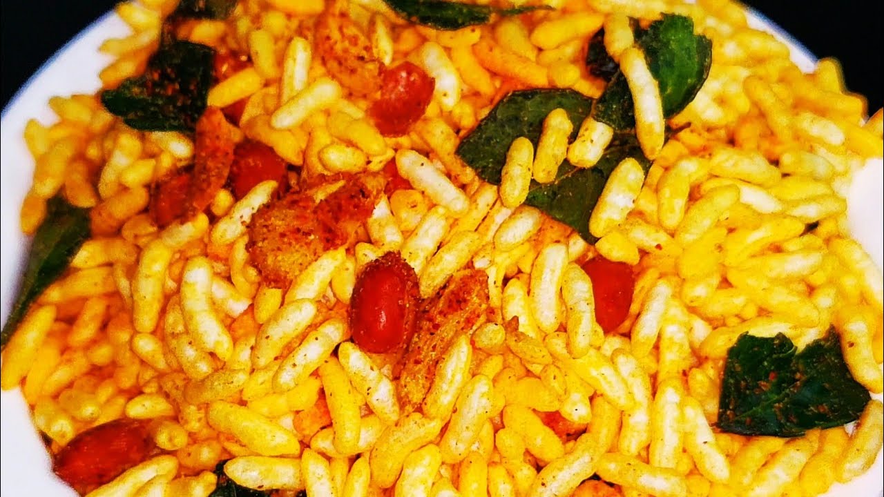 Bhadang | Murmura Bhadang Recipe | Murmura Chivda | Famous Kolhapuri ...