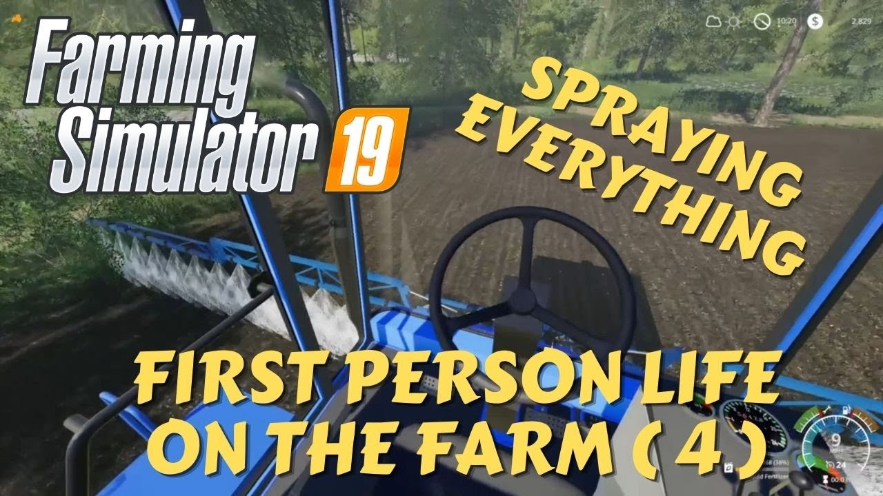 Farming Simulator 19 - First Person Life on the Farm - ( 4 ) - YouTube