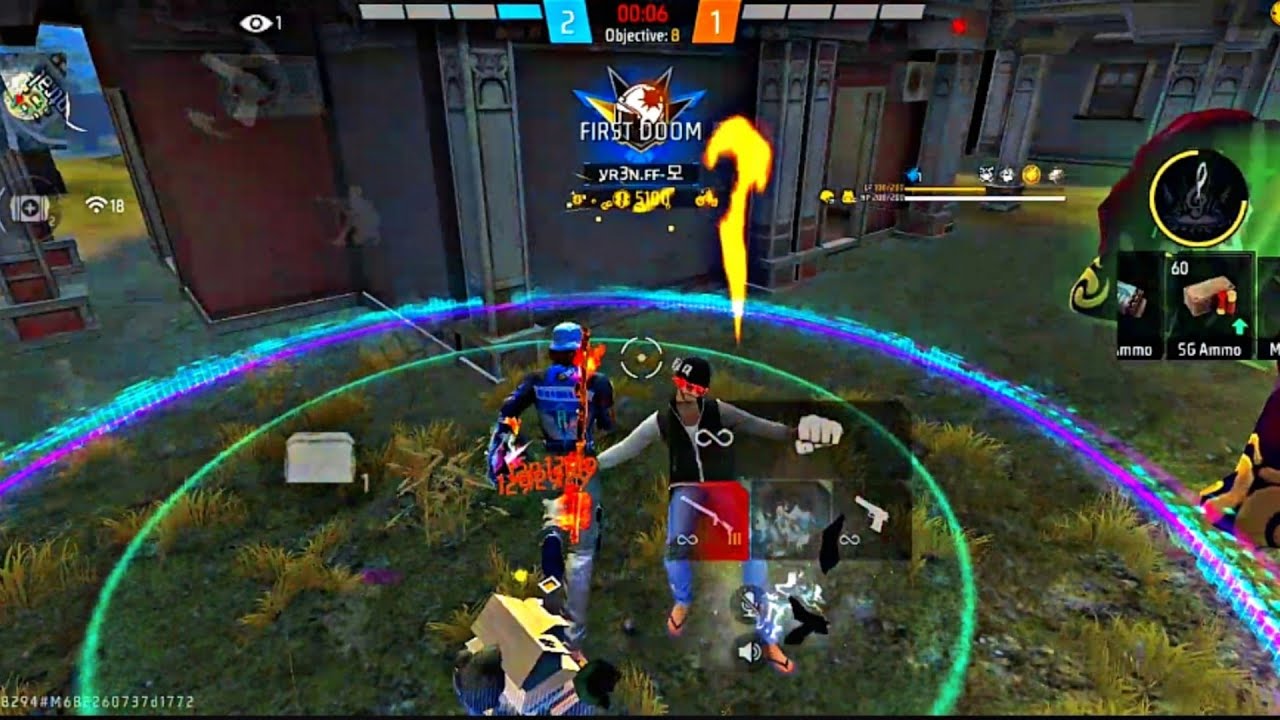 Vr3n ff || freestyle montage 🪽🎯 || h4x user - YouTube