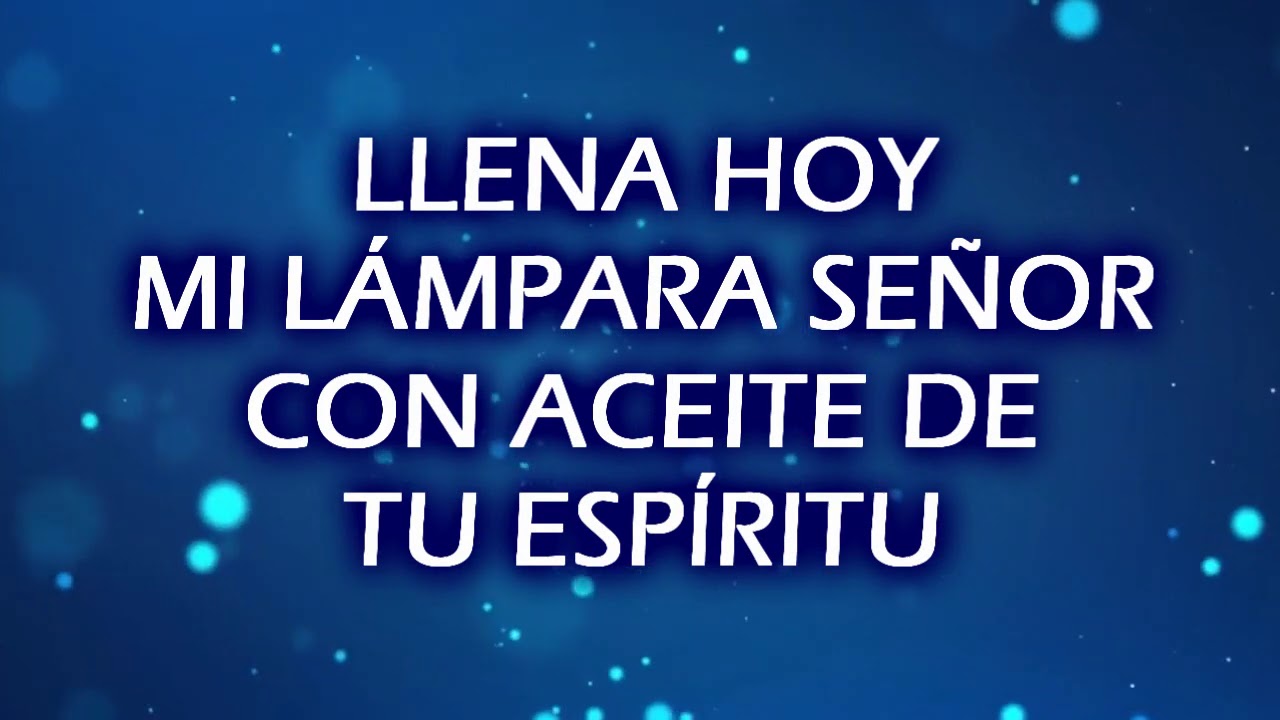 Aceite fresco New Wine Letra - YouTube