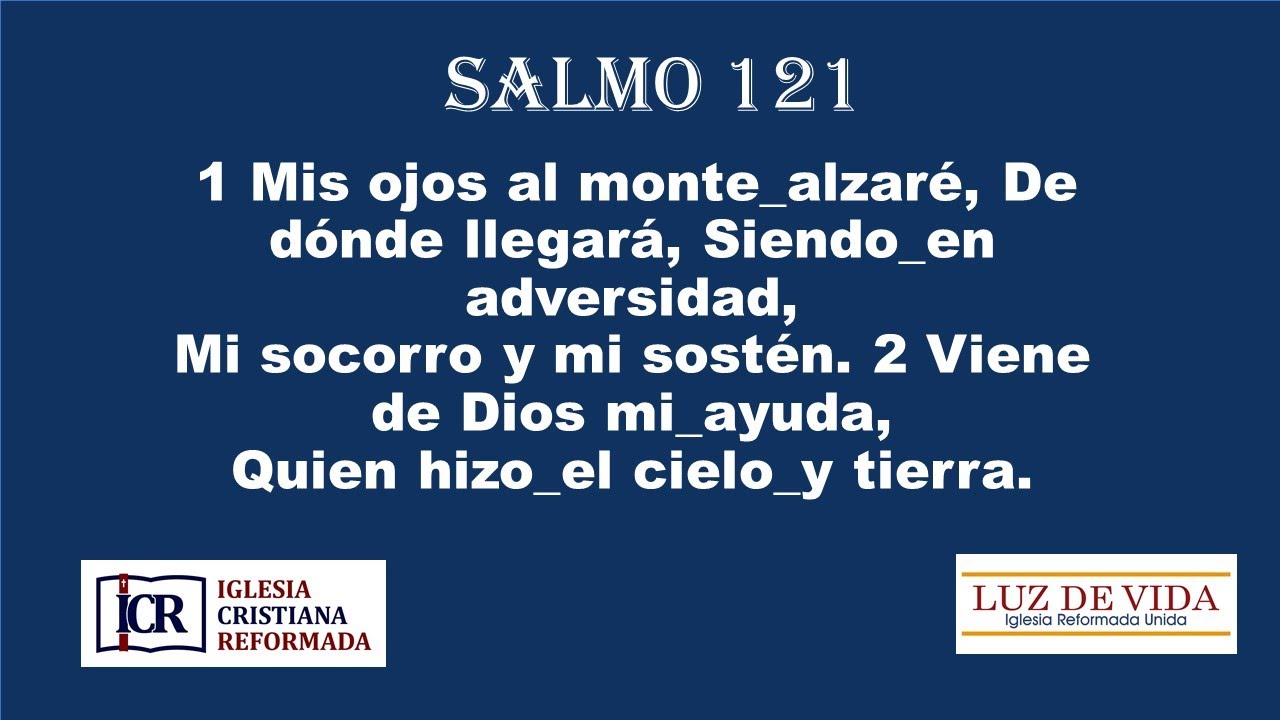 Salmo 121 metrificado. Salterio de Ginebra en español. - YouTube