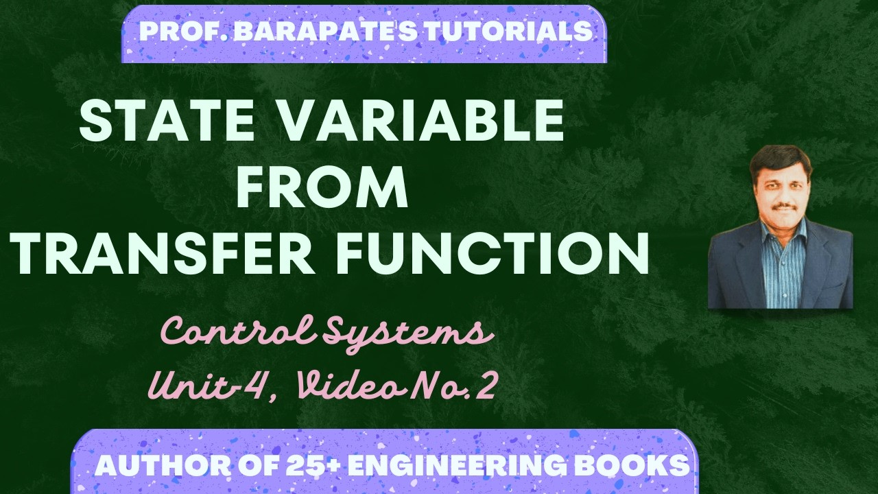 STATE VARIABLE FROM TRANSFER FUNCTION - YouTube