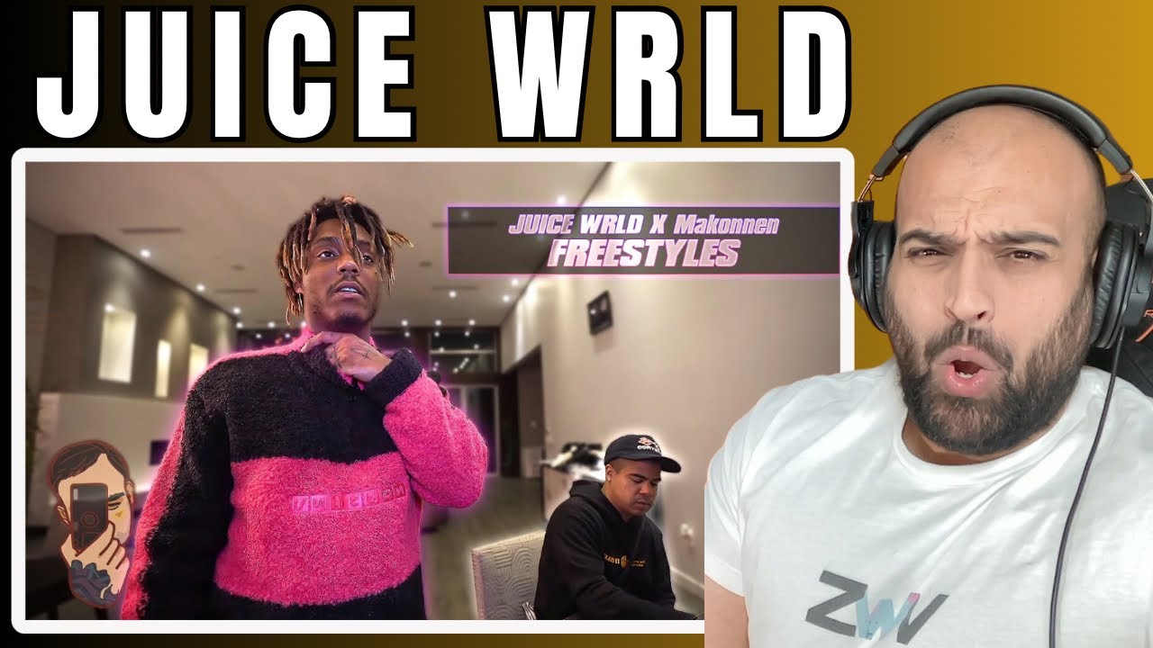HE IS A MONSTER... Juice WRLD: Juice X Makonnen Freestyles | REACTION ...