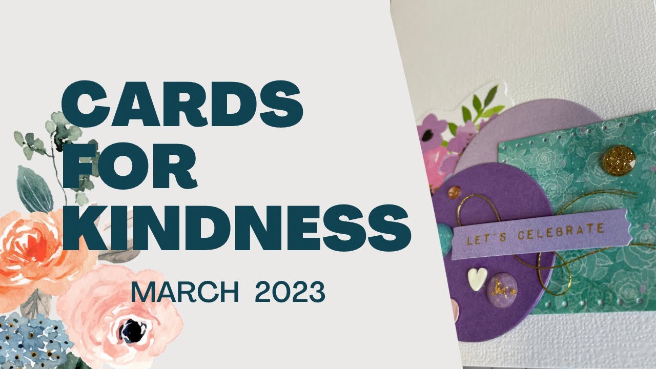 Cards for Kindness-Let's make cards. - YouTube