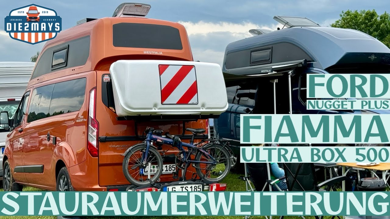 Fiamma Ultra Box 500 | Stauraumerweiterung für unseren Ford Nugget Plus ...