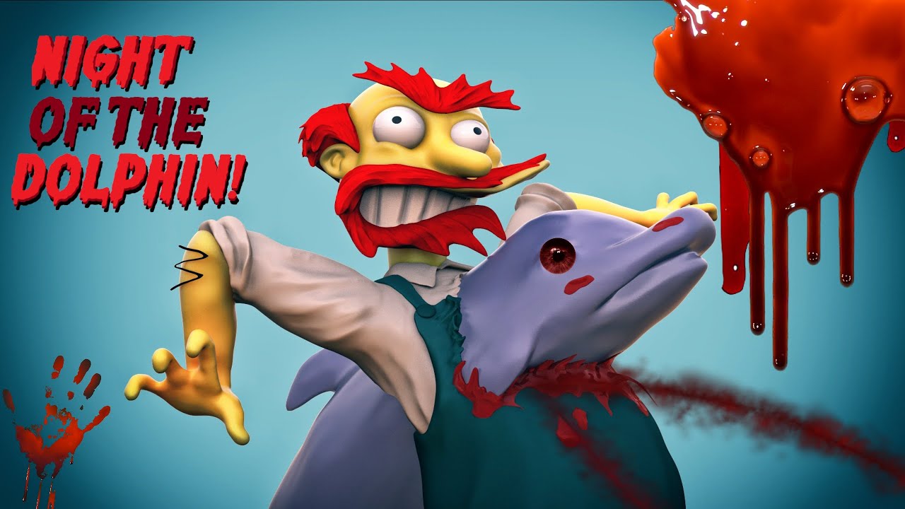 The Simpsons Night of the Dolphin | can homer save springfield - YouTube