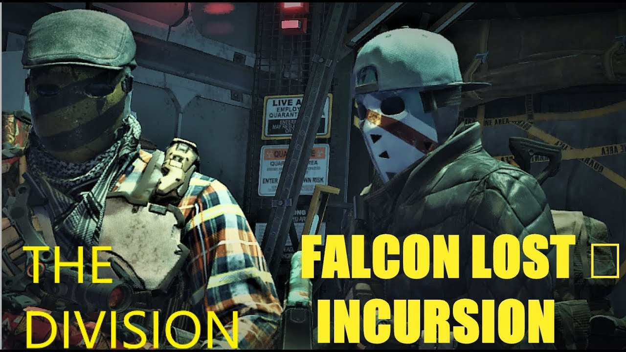 The Division : Falcon lost incursion 1.8 - w/Lady.Gunz Commander_Rug ...