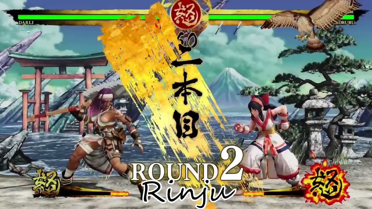 Samurai Shodown Gameplay Darli vs Nakoruru - YouTube