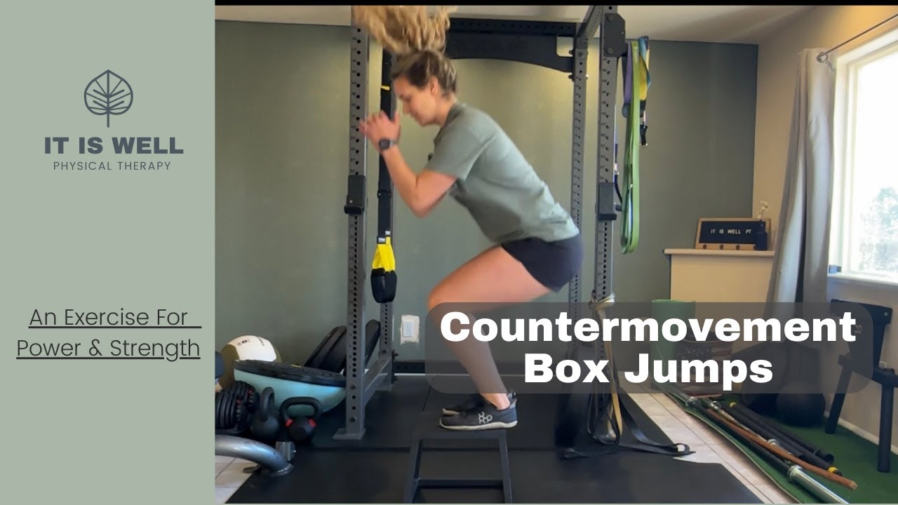 Countermovement Box Jumps - YouTube