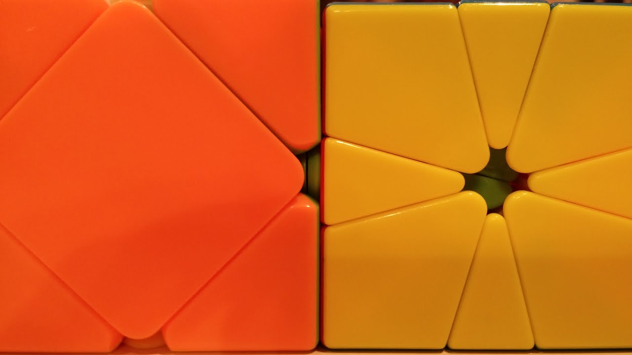 STICKERLESS Skewb and Square-1 Unboxing (QiYi) | thecubicle.us - YouTube