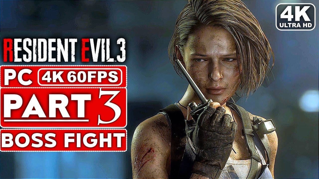 RESIDENT EVIL 3 REMAKE Gameplay Walkthrough Part 3 NEMESIS BOSS FIGHT ...