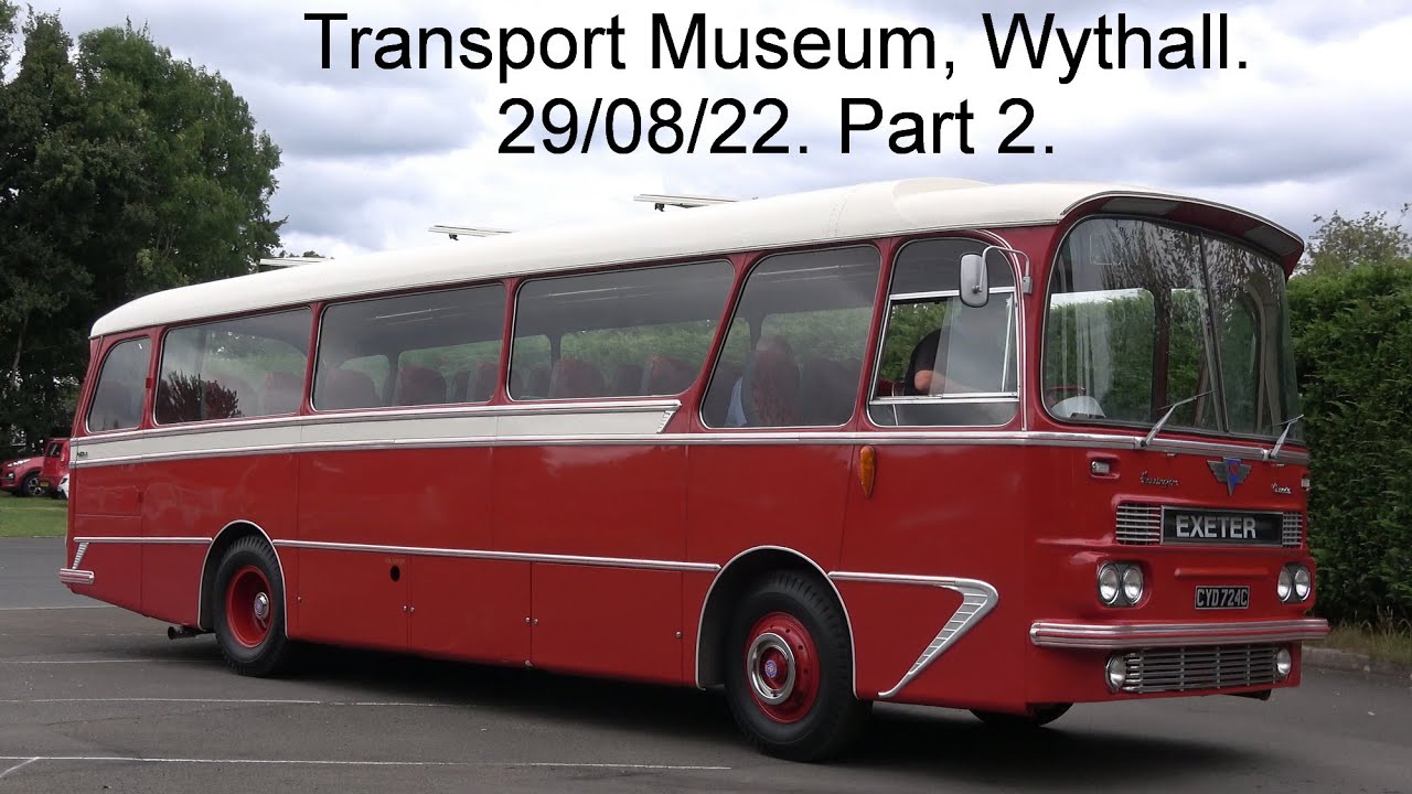 Transport Museum, Wythall, part 2. 29/08/22. Bus reg. numbers listed in ...