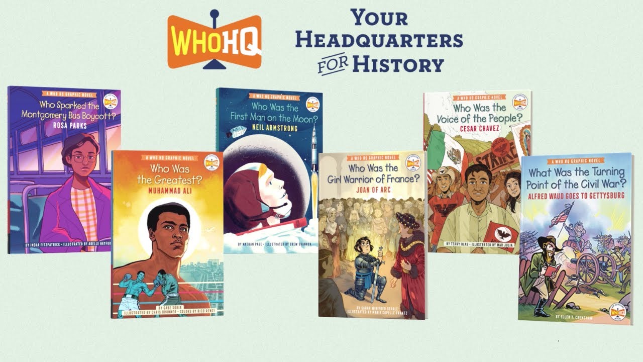 WhoHQ Graphic Novels | Series Trailer - YouTube