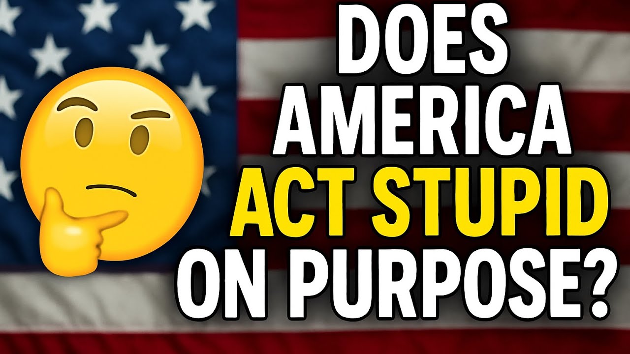 Does America act this goofy on purpose? - YouTube