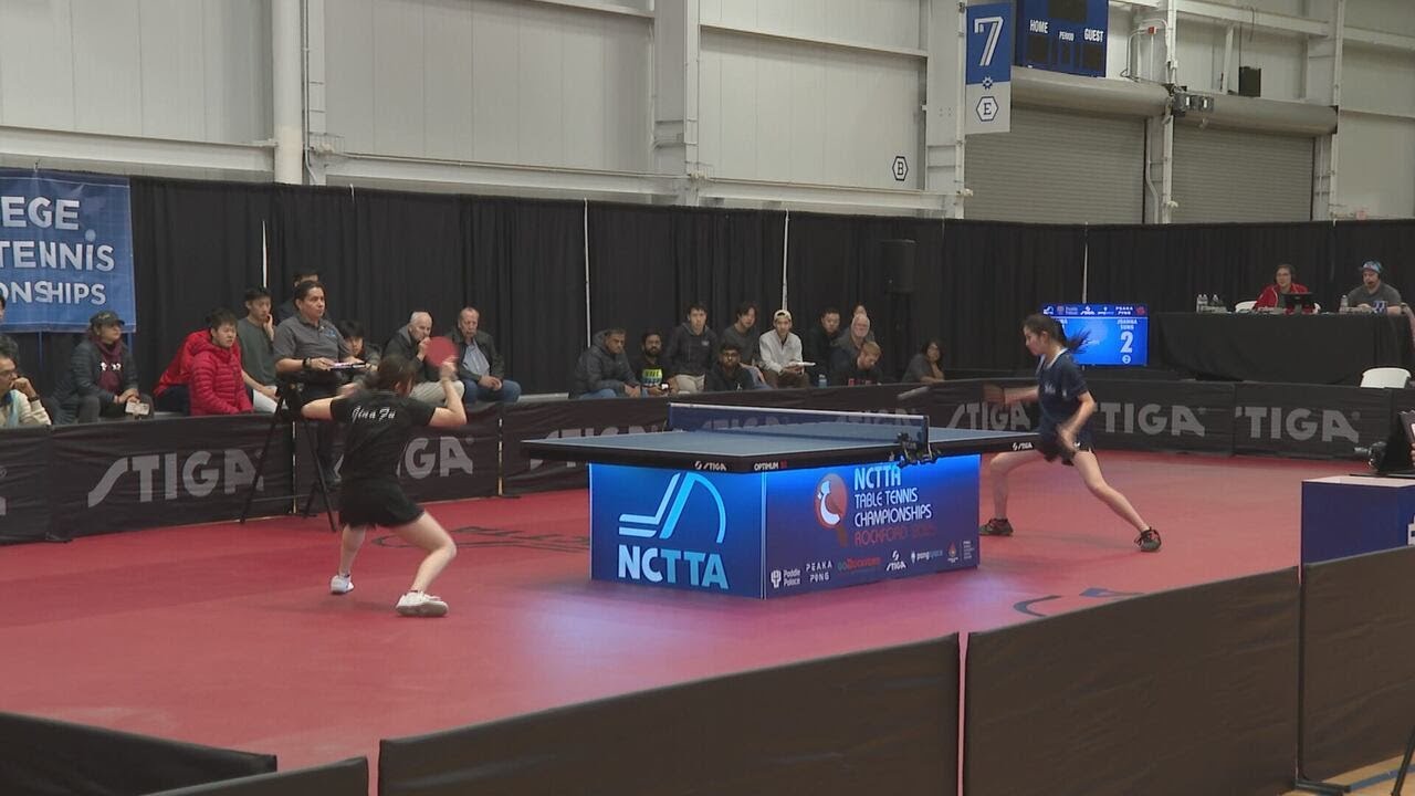 Rockford hosts global talent at National Collegiate Table Tennis ...