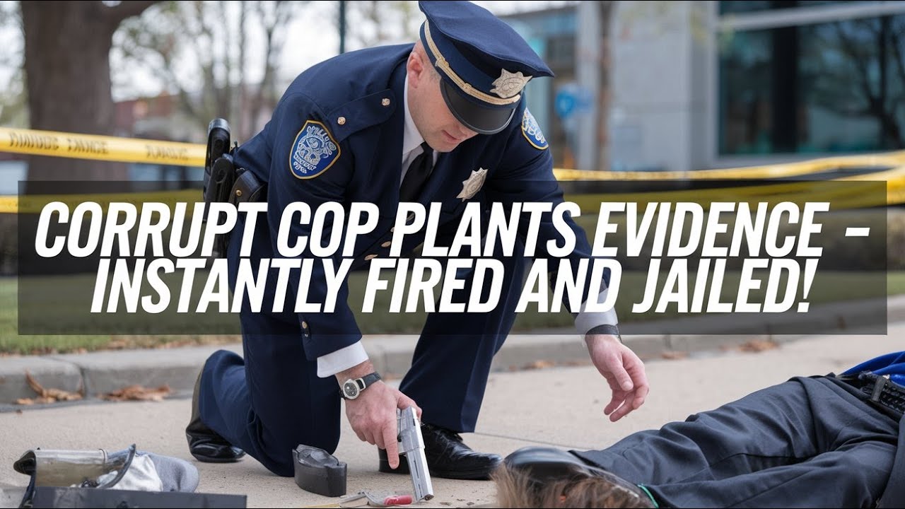Corrupt Cop Plants Evidence – Instantly Fired and Jailed! - YouTube
