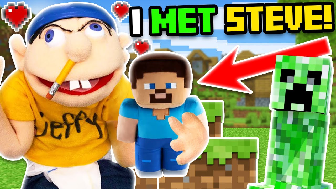 Jeffy Meets Minecraft Steve! (SML Parody) - YouTube