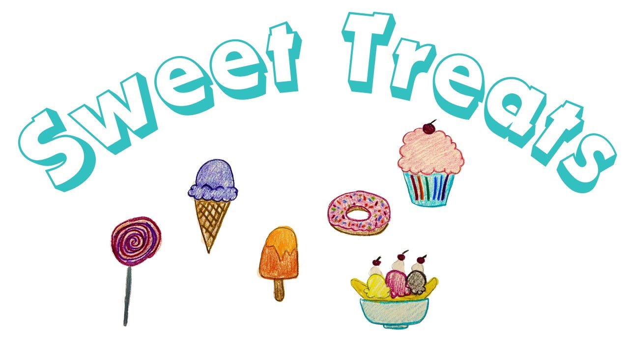 Sweet Treats - Directed Draw made for Kids - YouTube