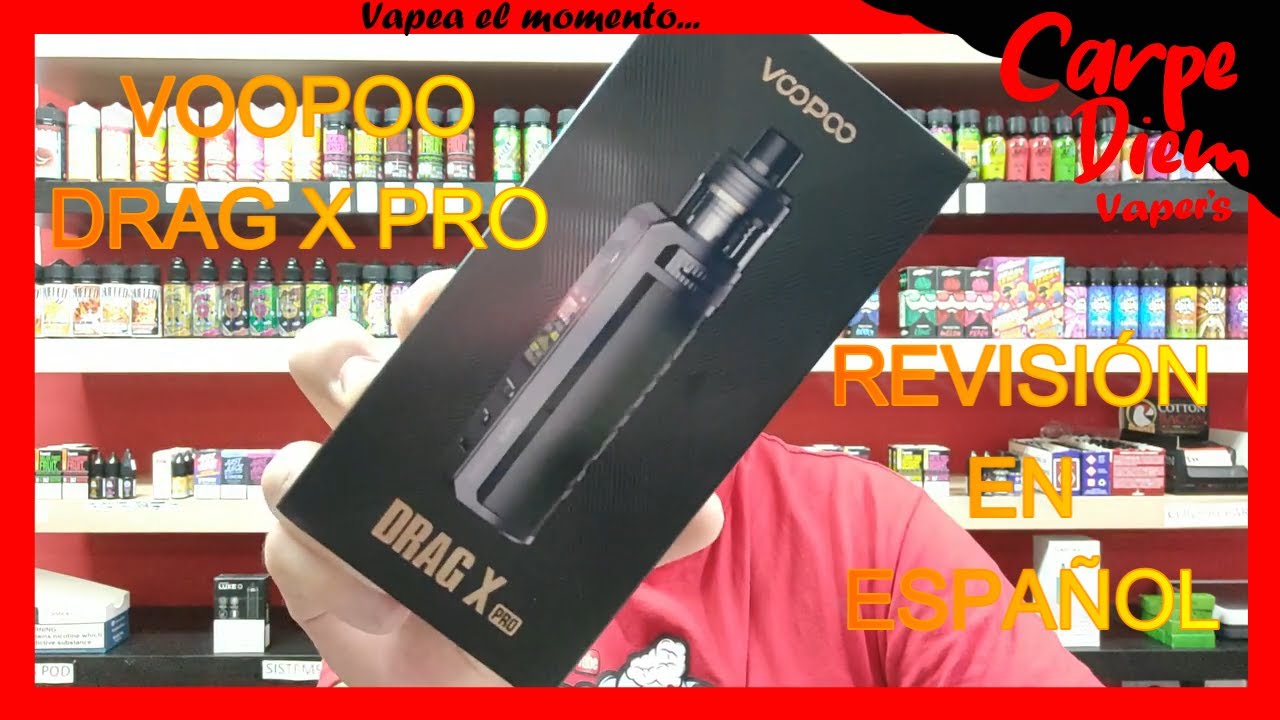 voopoo DRAG X PRO / revisión en español - YouTube