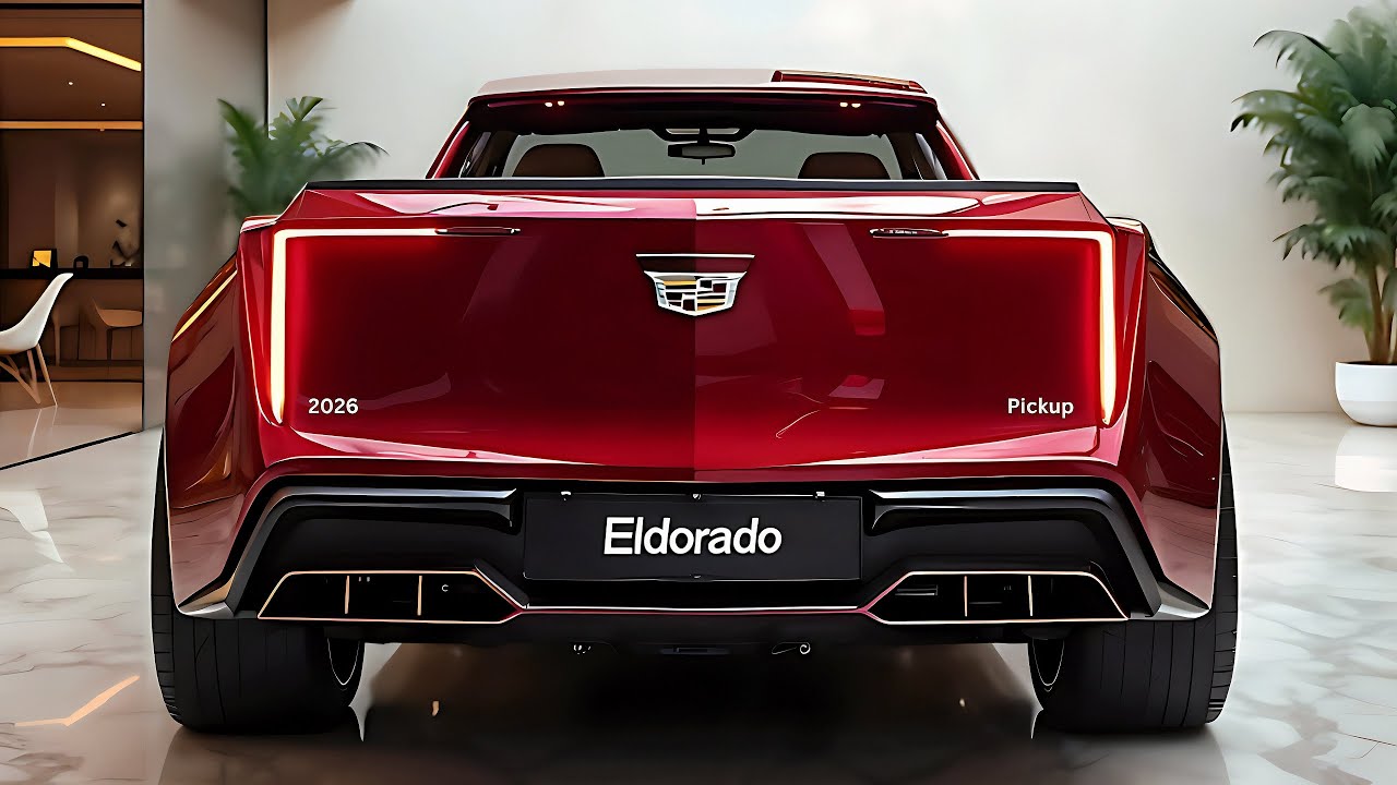 Meet the 2026 Cadillac Eldorado Pickup:- The Ultimate Luxury Truck ...