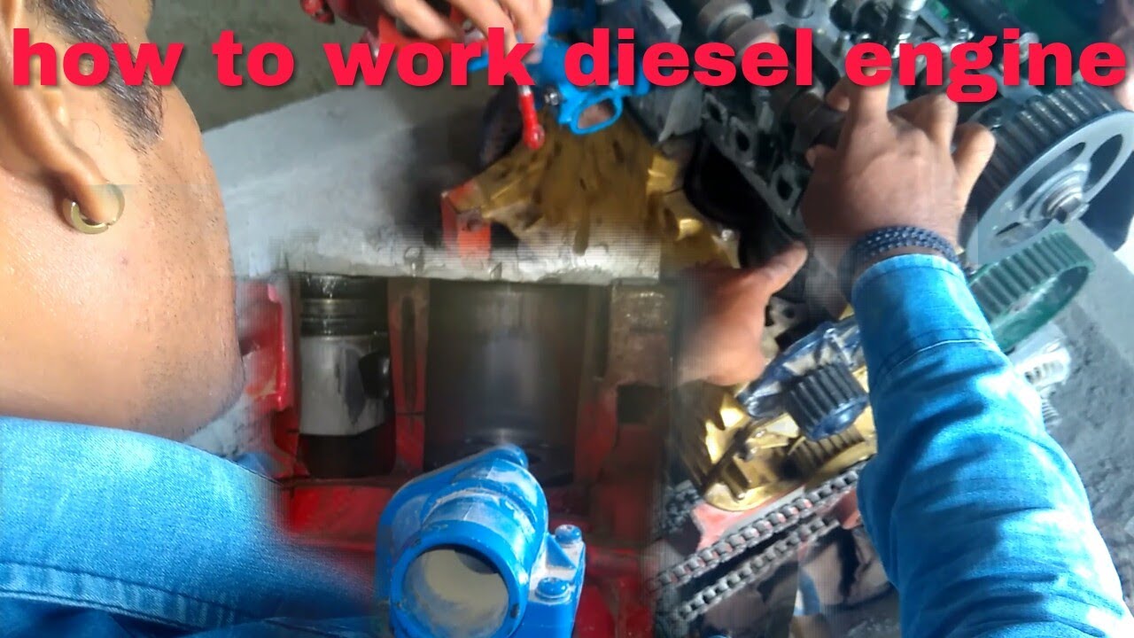 how to work diesel engine. - YouTube