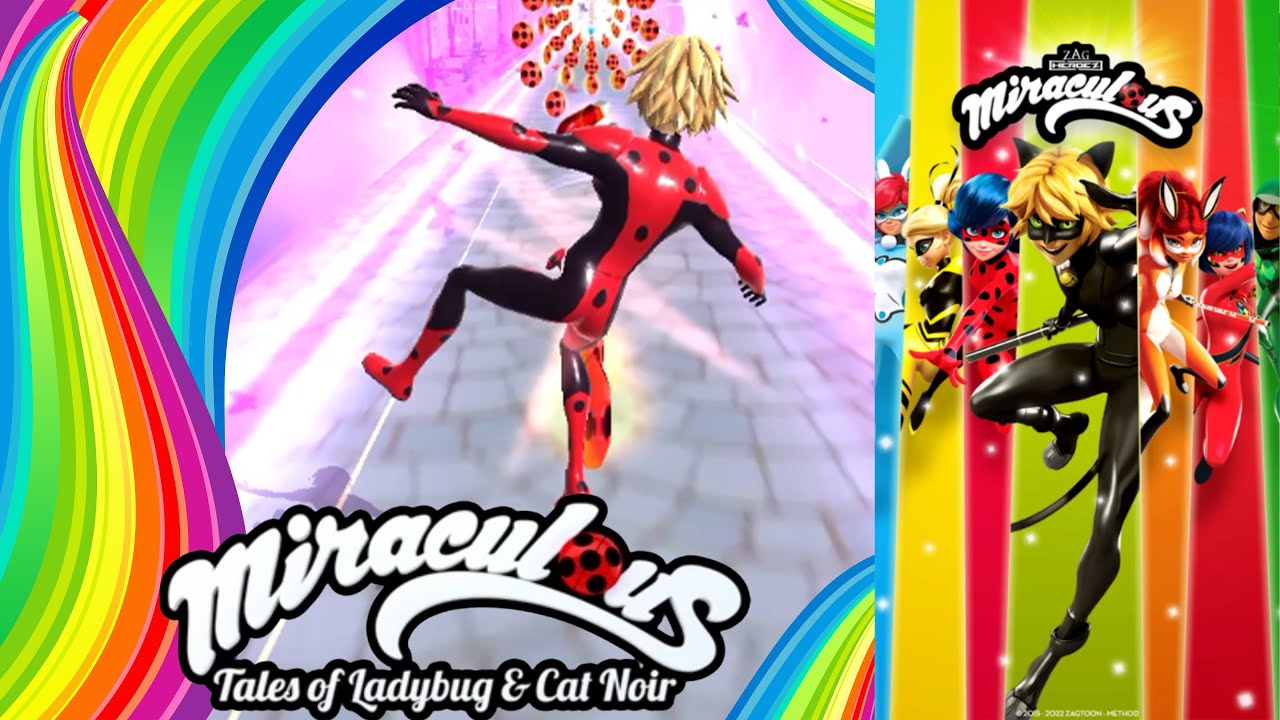 We must pass 40 obstacles in the city with Ladybug Adrian for the ...