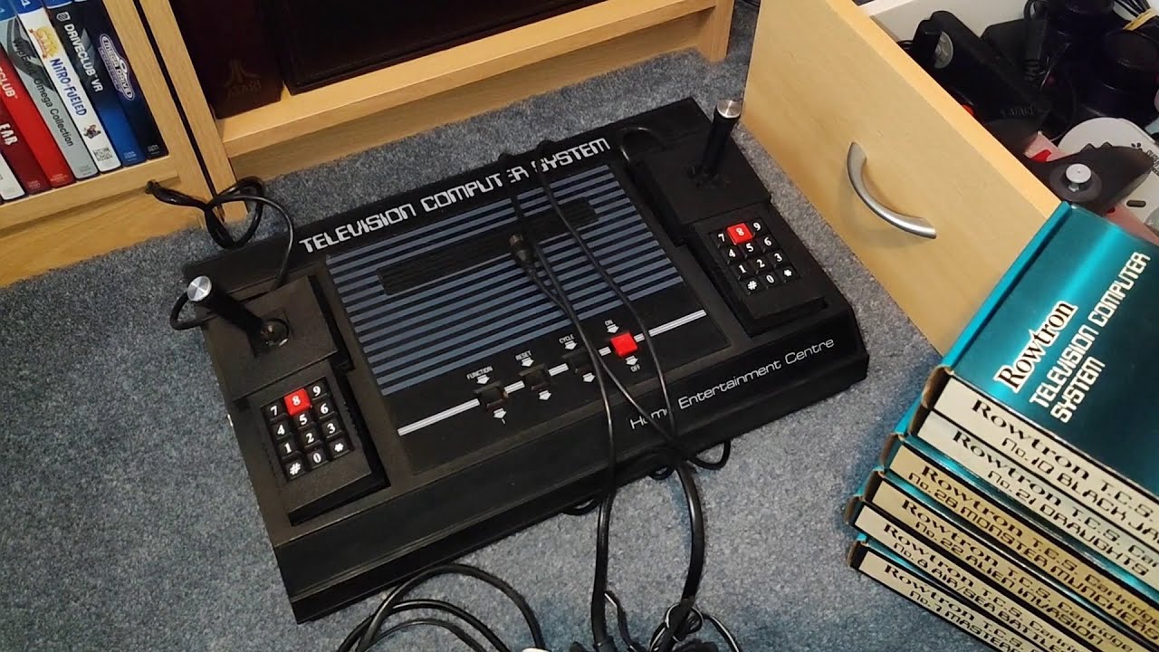 A Rare Game Console Rowtron Television Computer System - YouTube