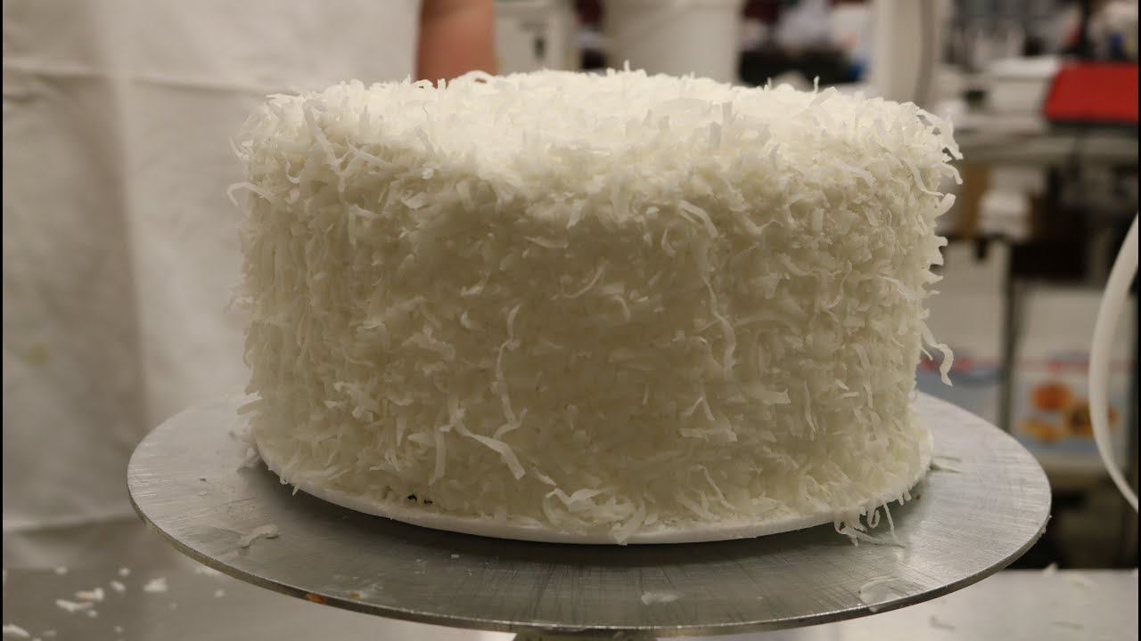 How We Make Grandma Stauffer's Coconut Cake - YouTube