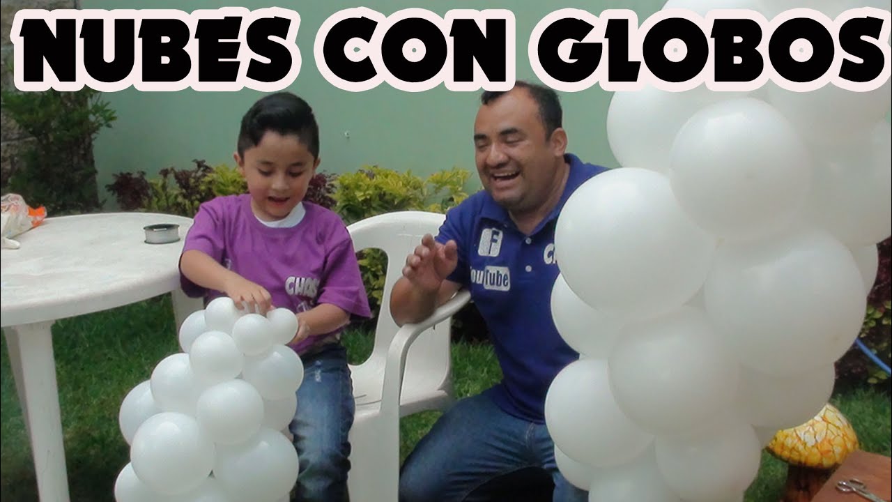nubes con globos CHASTY - YouTube