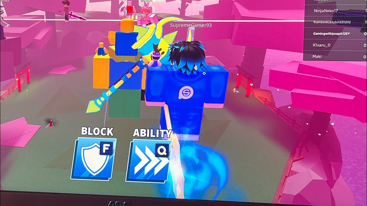 Welcome to the tryhards #roblox #bladeball - YouTube