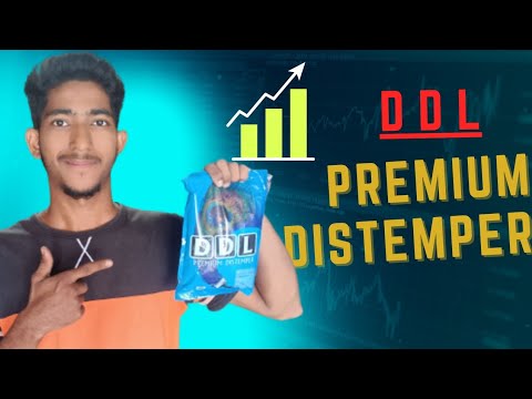 DDL PREMIUM DISTEMPER//DDL Distemper colour chart what is the cost of ...