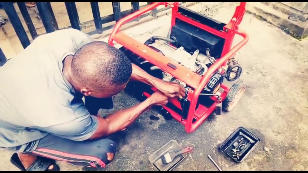 Assembling a Generator #generator, #engineer, #engineering - YouTube