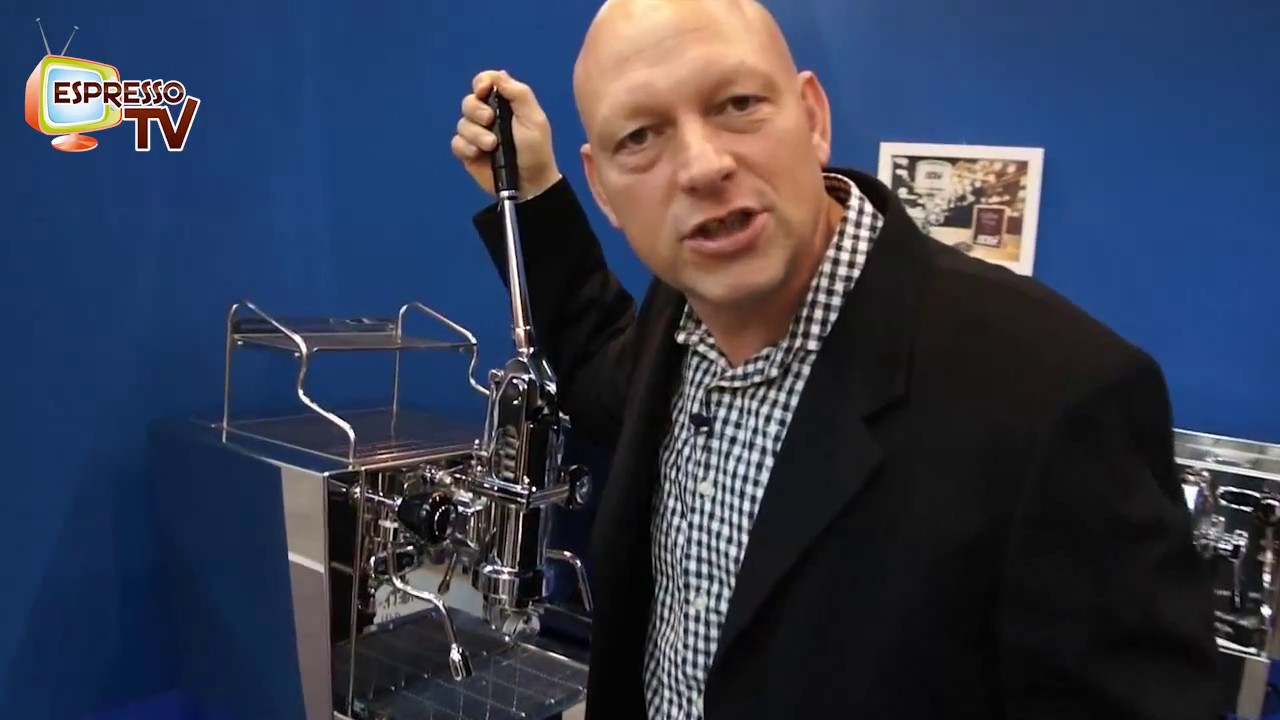 new Izzo Valexia lever machine - Sigep 2017 - YouTube