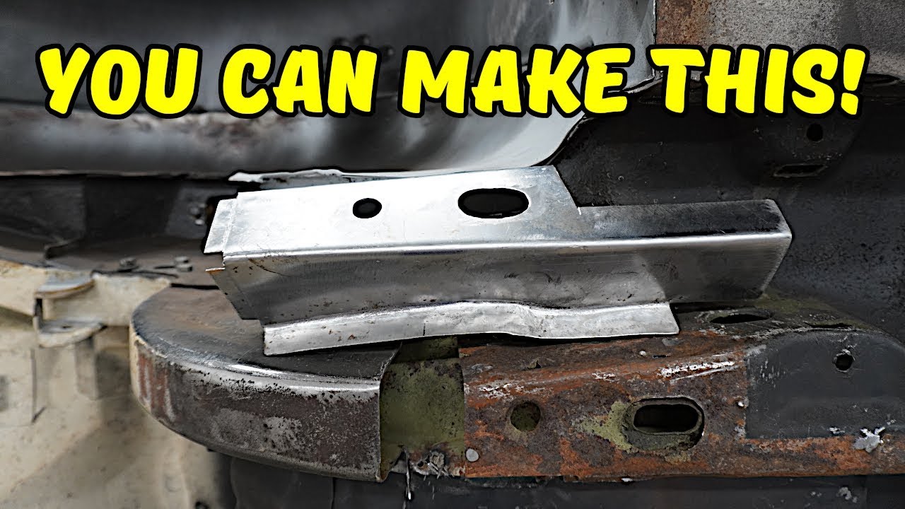 Frame Rail Repair Section - 1971 Camaro Torque Box Repair [PART 2 ...