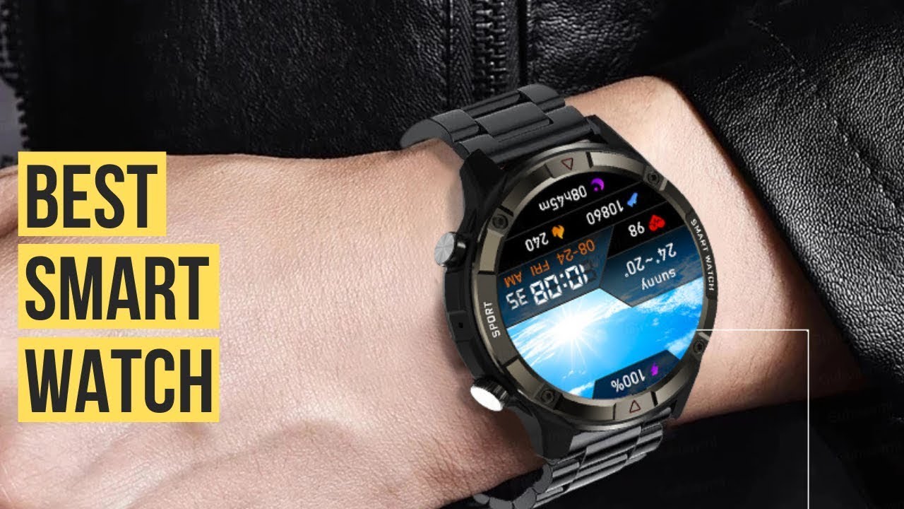 Best Smartwatch for Men - AMOLED 4G Bluetooth Call Smartwatch - YouTube