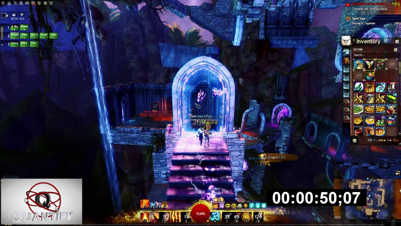 GW2: Twisted Castle [qT] 1:14 Useless Ele POV - YouTube