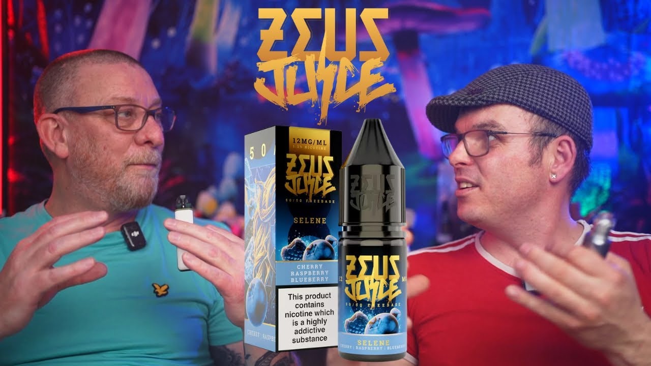 Zeus Juice- Selene liquid review Blueberry | Cherry | Raspberry - YouTube