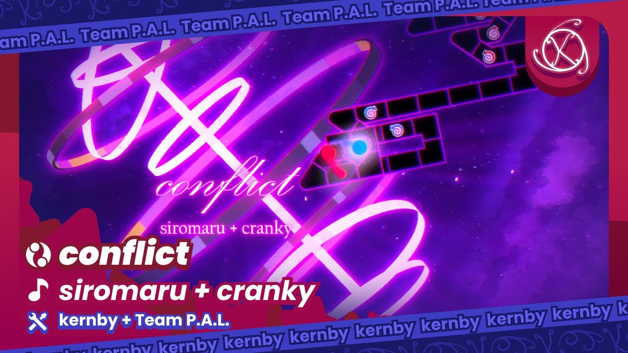 〖ADOFAI Custom #25〗siromaru + cranky - conflict / by kernby + Team P.A ...