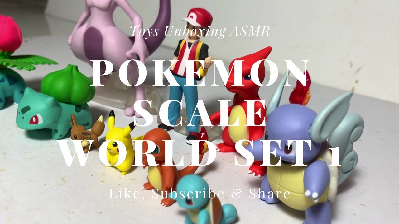 BANDAI POKEMON SCALE WORLD KANTO REGION - YouTube