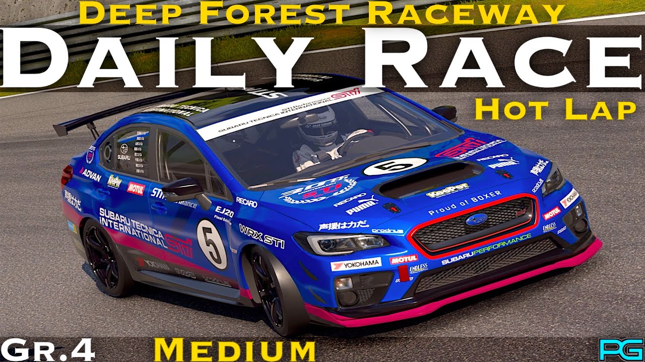 Gran Turismo 7 - Deep Forest Raceway Gr.4 - Daily Race Hot Lap - YouTube