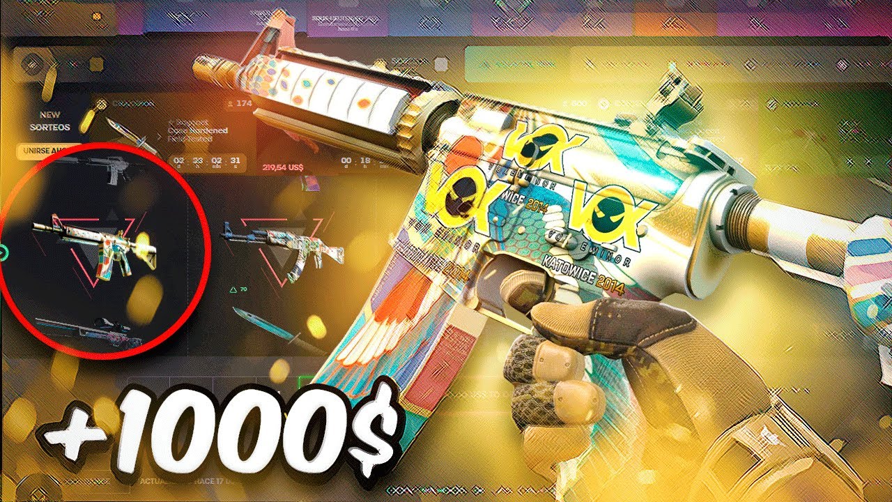 CONSIGO LA NUEVA M4A4 EN KEY DROP - YouTube